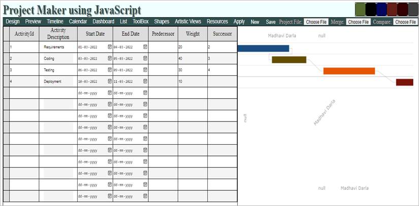 Project Maker @ NoWheelJS.com